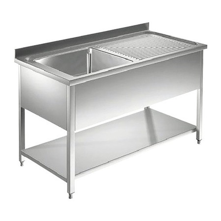 Spalator cu Polita si o Cuva, cu Picurator pe Dreapta, 120x70x85 cm ...