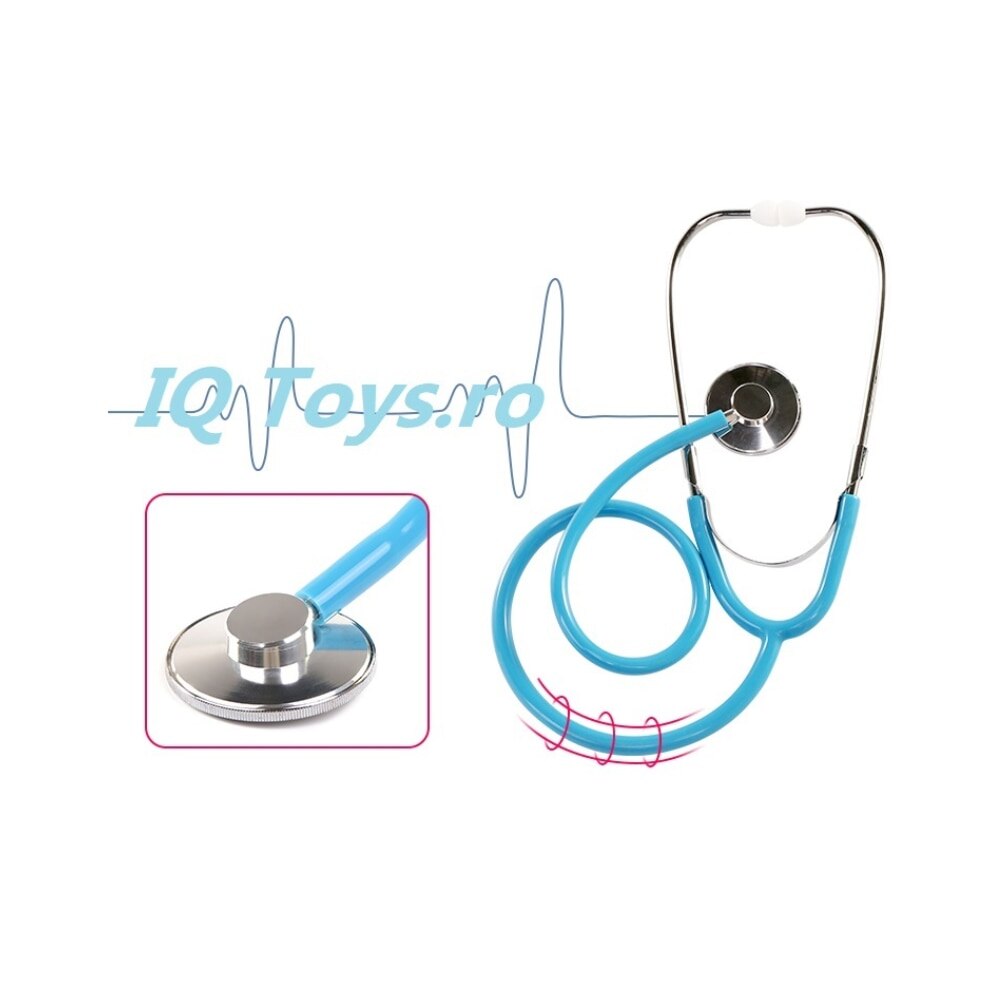 Trusa de doctor, 20 piese din lemn, 23.5 cm x 16.5 cm x 13 cm - eMAG.ro