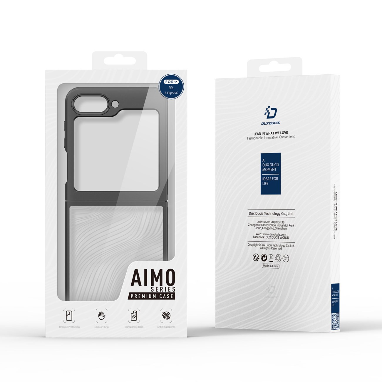 Husa pentru Samsung Galaxy Z Flip 5 Dux Ducis armor case aimo mag negru - eMAG.ro