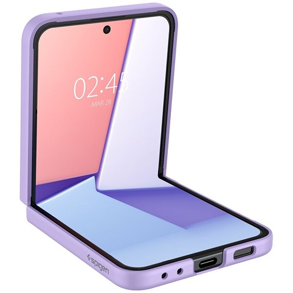 Калъф Spigen airskin, За Samsung Galaxy Z Flip 5, Лилав - eMAG.bg