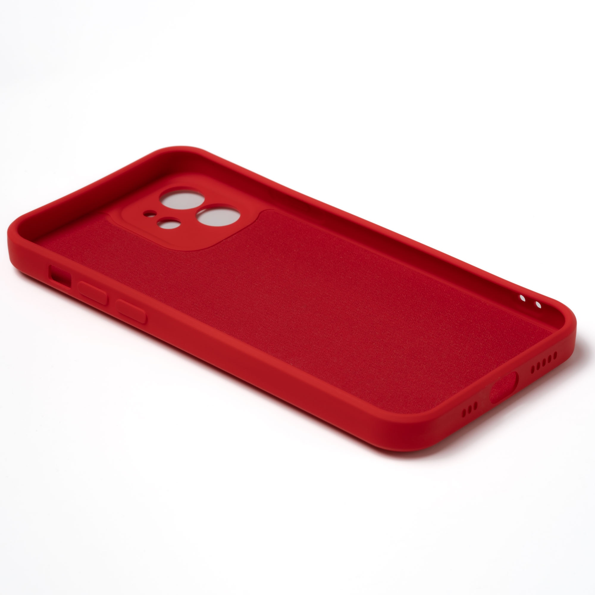 Husa pentru iPhone 12 ZAFIT®, cu incarcare Magsafe, Silicon, Rosu - eMAG.ro