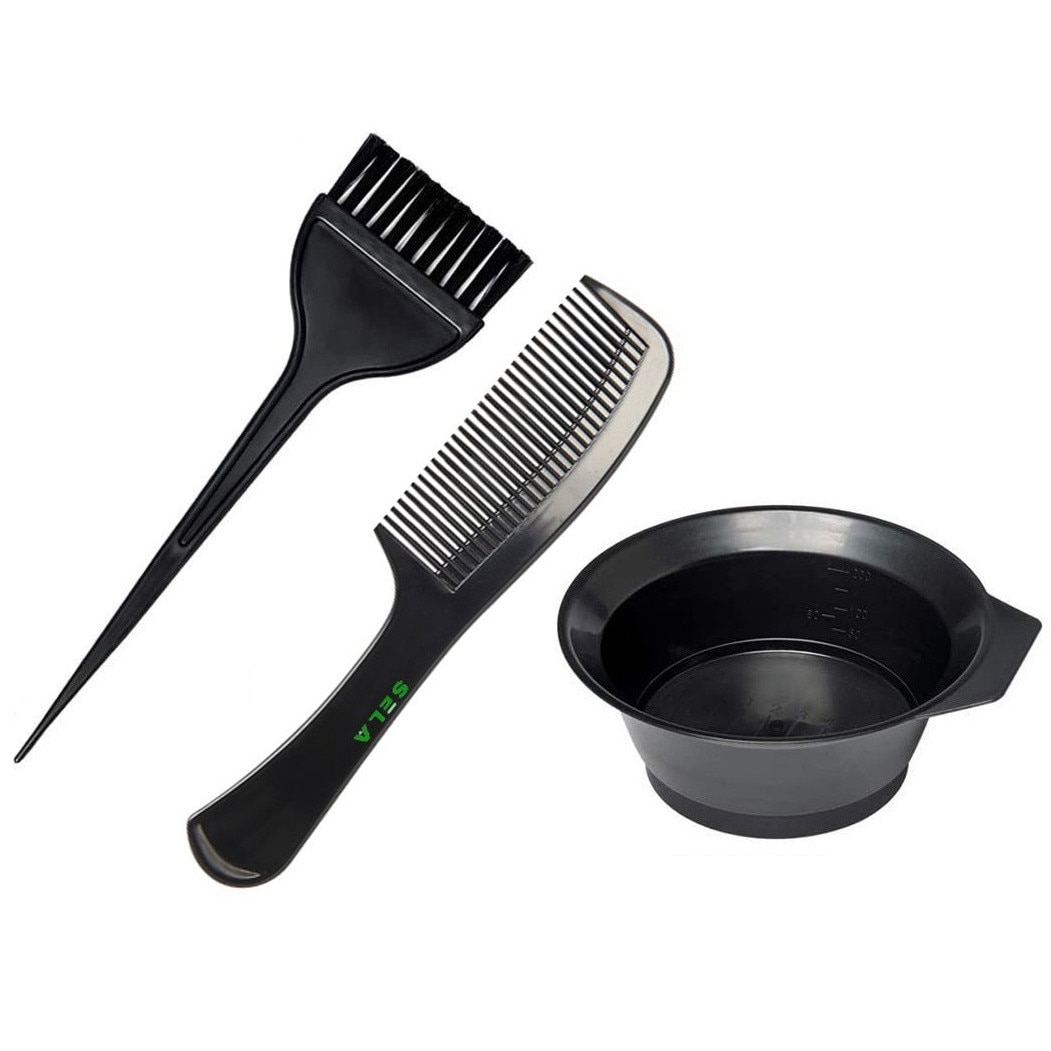 Set Vopsit Bol cu 1 Pensule si 1 pieptan - eMAG.ro