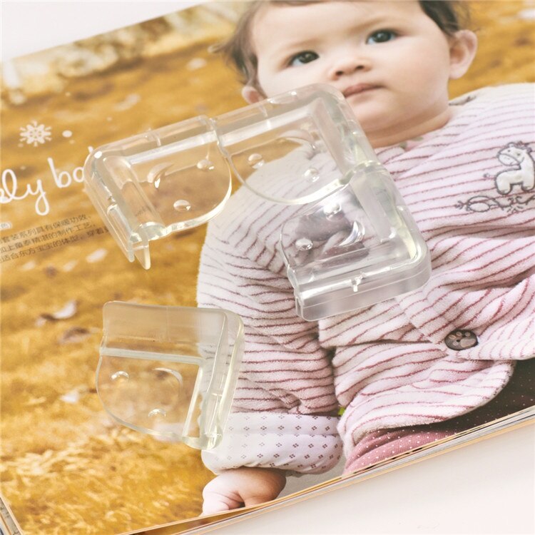 Комплект от 10 броя силиконови ъгли за защита на мебели и безопасност ...