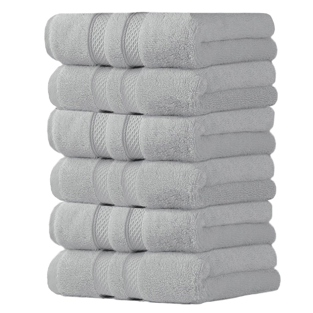 Set 6 prosoape fata 41x76 cm, Luxury Collection by Quasar & Co.®, 650 g ...