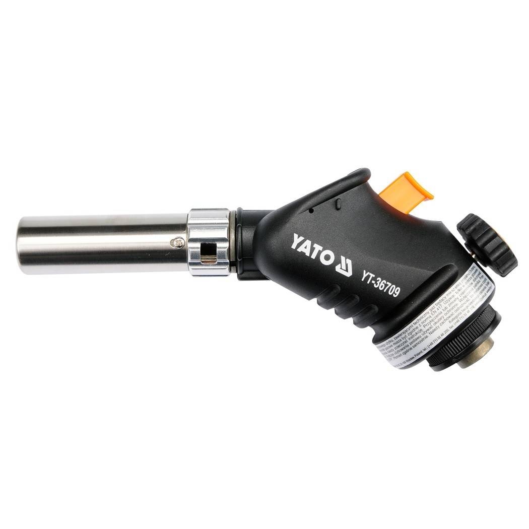 Arzator pe gaz, aprindere piezo, 1600 grade, Yato YT-36709 - eMAG.ro