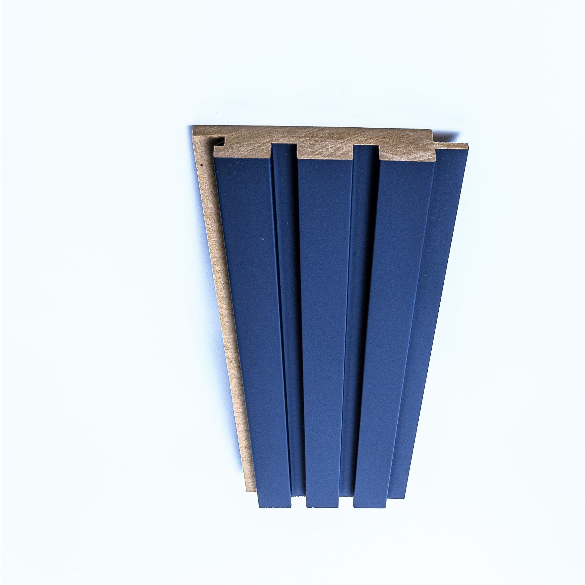 Riflaj Decorativ MDF Albastru Bazalt, 280x12,1x1,8 cm - eMAG.ro