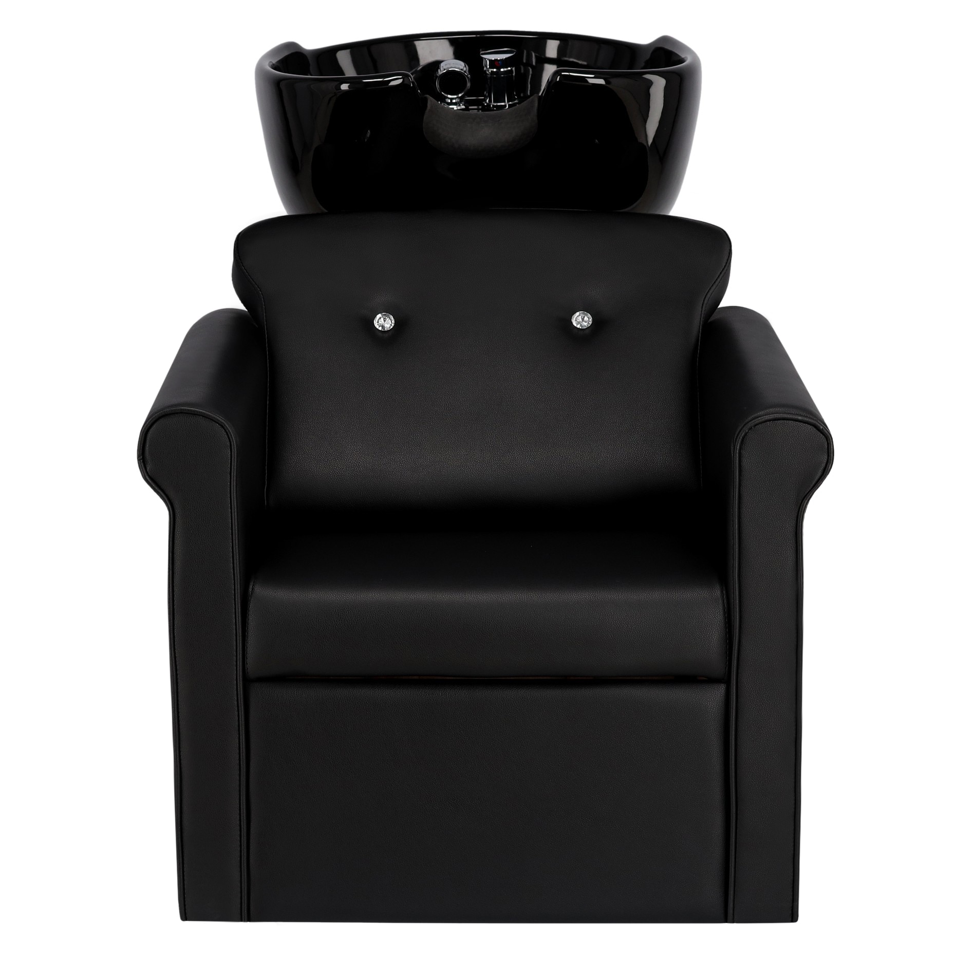 Set de mobilier de frizerie, Caissimo, Milo, 2x scaune de frizerie ...