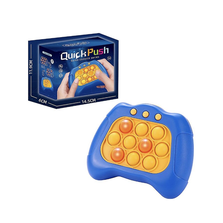 QuickPush, Interaktív pop-it játék, stresszoldó, elemekkel, ABS és ...