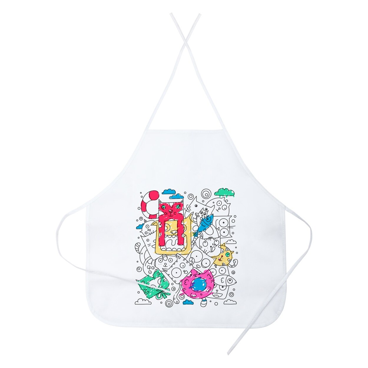 Sort de bucatarie pentru copii, de colorat - eMAG.ro