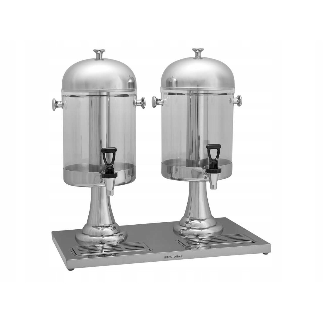 Dozator de suc dublu, TECHNICA, Inox, 2x8 L, Argintiu - eMAG.ro