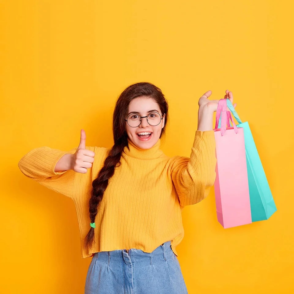 Set 12 pungi pentru sticle de vin Anzon Mories, carton, multicolor, 11 x 9 x 35 cm - eMAG.ro