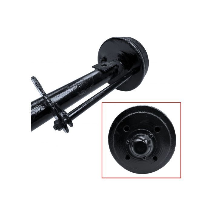 Osie remorca DKD LY700 fara roti cu 4 prezoane - eMAG.ro