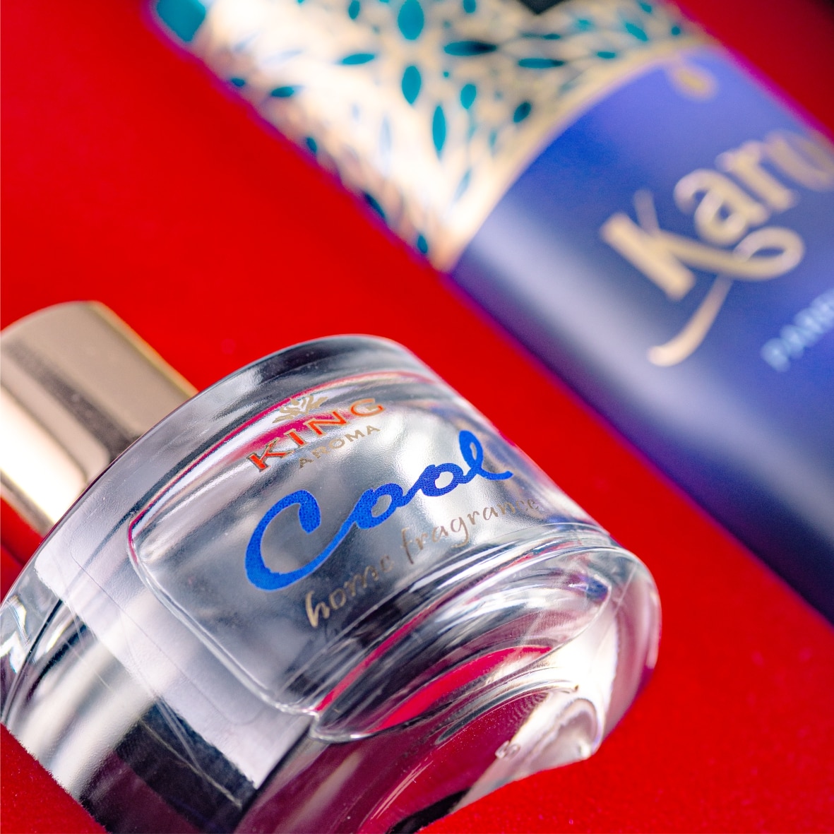 Cutie Karoma 3 piese, Parfum rufe Ocean, 200 ml, Odorizant auto Opium ...