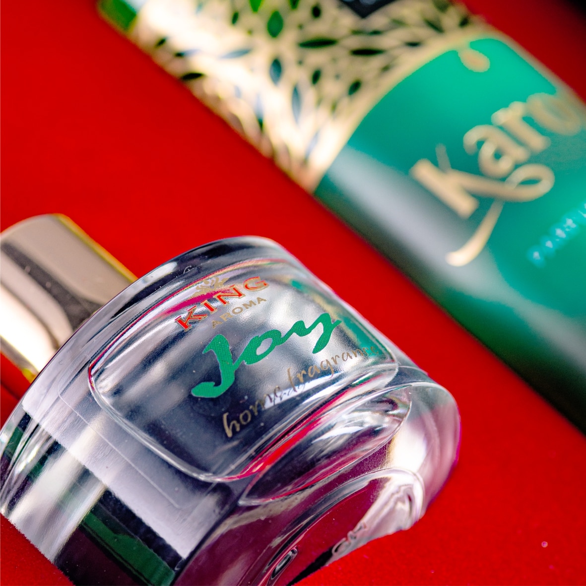 Cutie Karoma 3 piese, Parfum rufe Forest Fresh, 200 ml, Odorizant auto ...