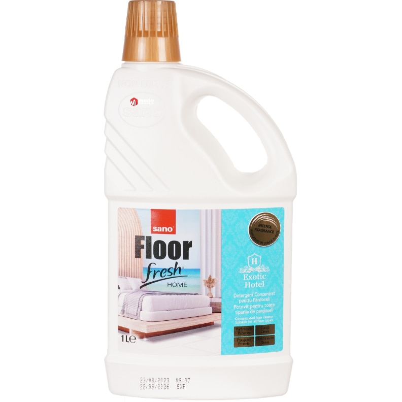 Detergent concentrat, pentru orice tip de pardoseli, 1L, Floor Fresh ...