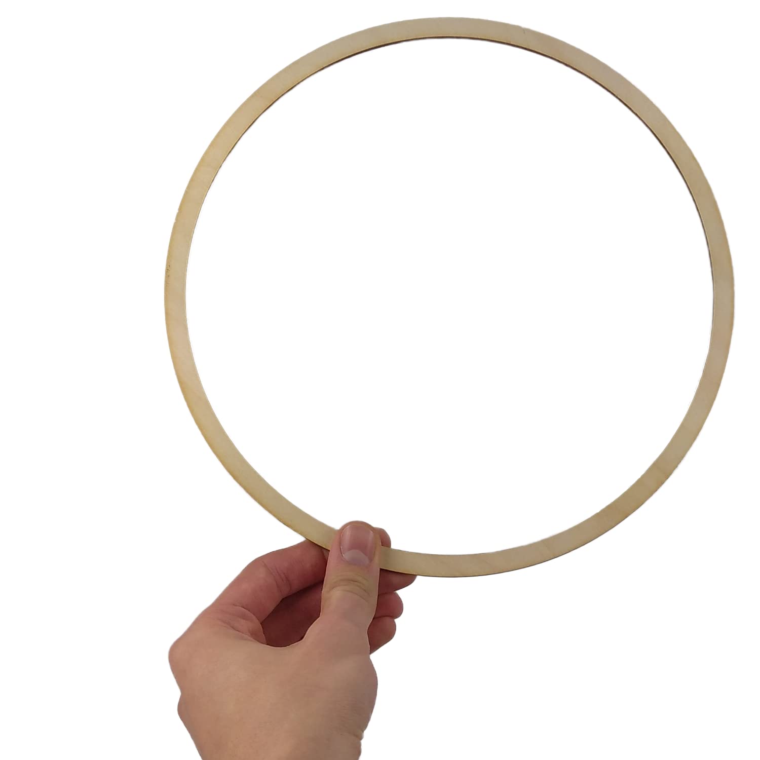 Cerc pentru accesorii decorative, Netuno, Lemn, 20 cm, Natural - eMAG.ro