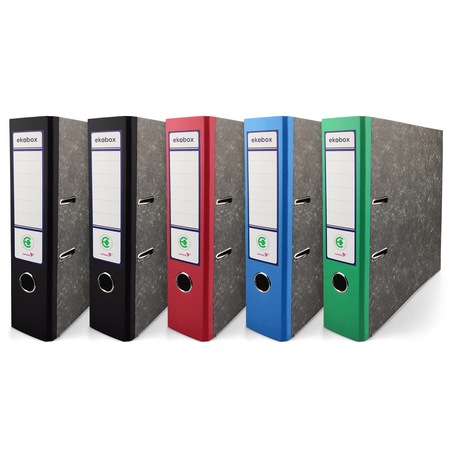 Set biblioraft, Netuno, A4, Ekobox, 75 mm, Fabricat din carton, cu ...