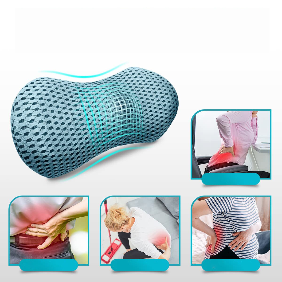 Perna ortopedica lombara, Sundiguer, Poliester, Design ergonomic ...