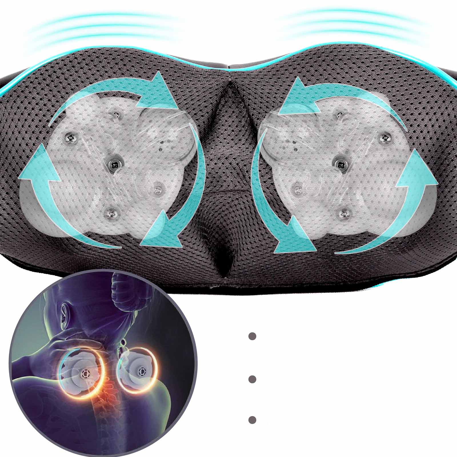 Aparat Profesional pentru masaj, Sundiguer, reincarcabil, spate ...