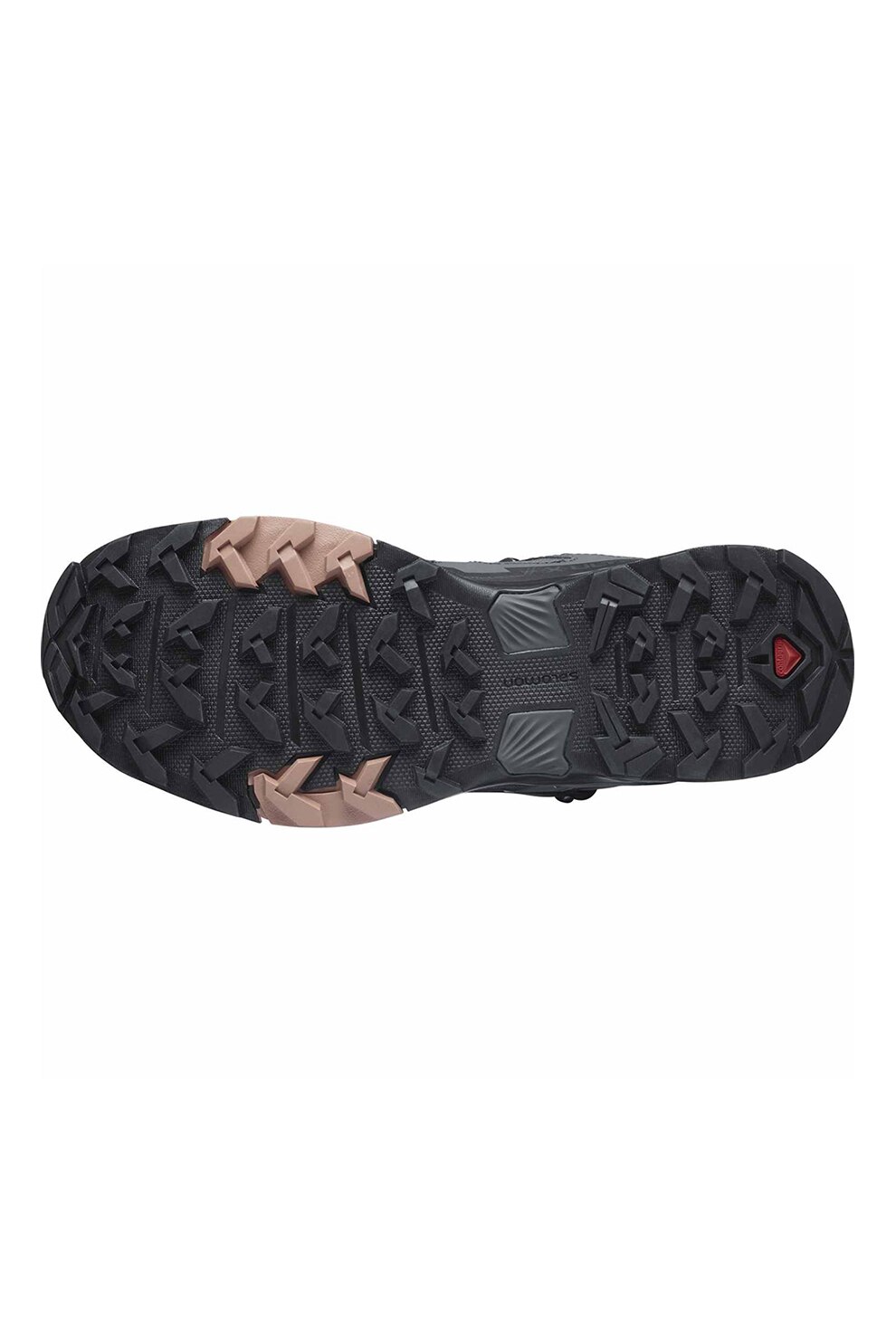 Salomon, Ghete mid-high pentru drumetii X Ultra 4 Gore-Tex, Maro, Gri ...