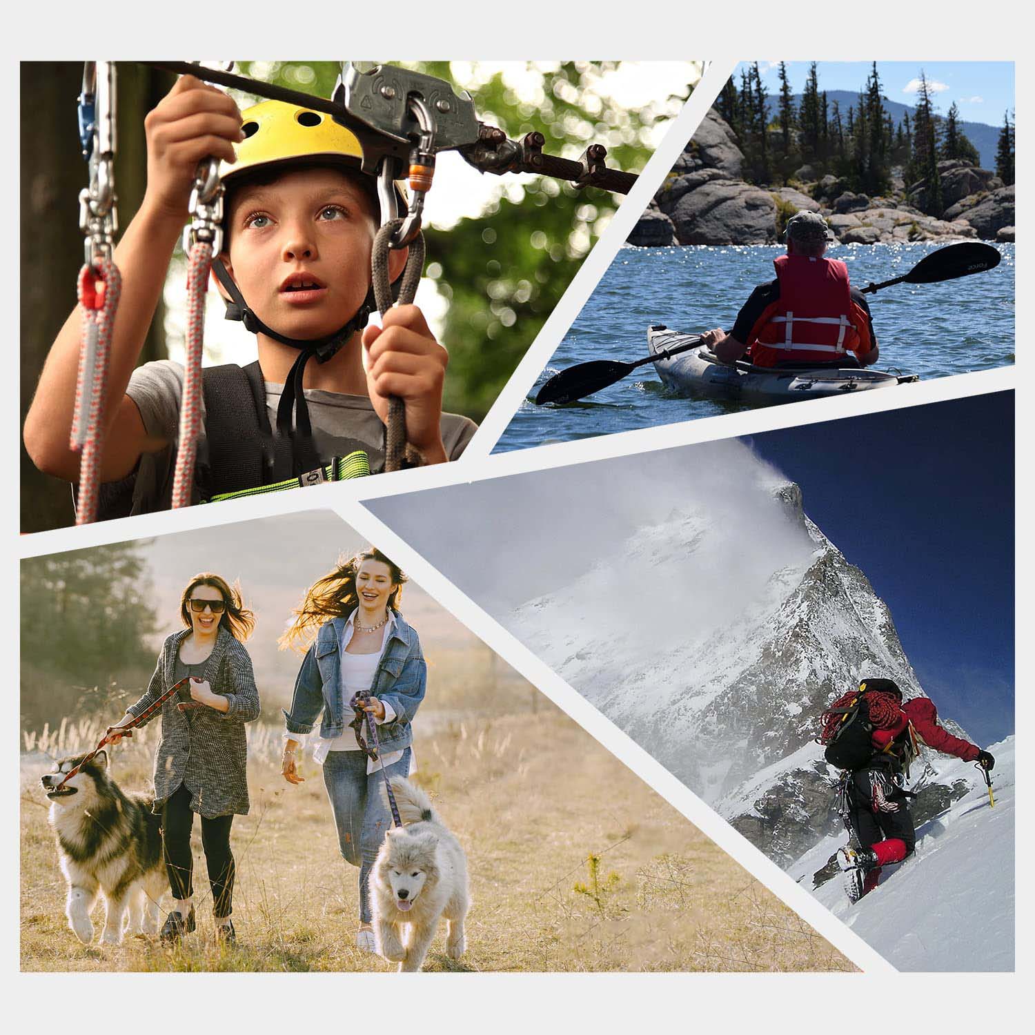 Set 3 carabiniera, Vaxiuja, Aluminiu, Anti-rugina/Anti-alunecare, Negru ...