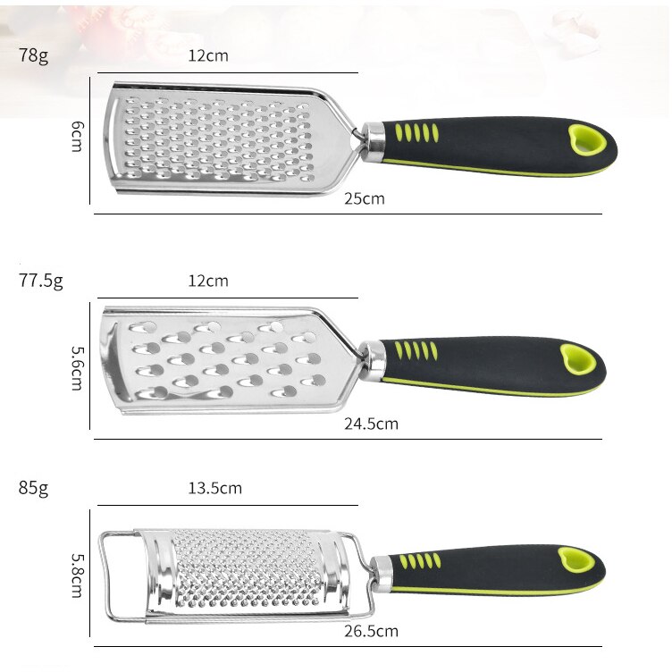 Razatoare, Inox, 24.5 x 12 x 5.6 cm, Negru/Verde - eMAG.ro