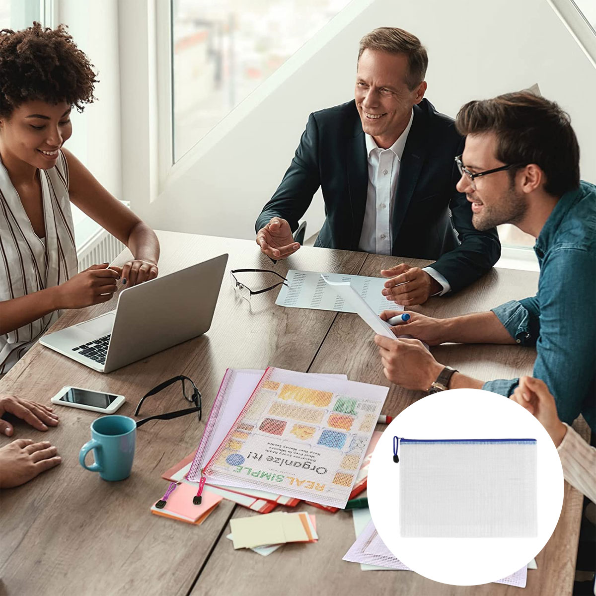 Set 10 Mapa pentru documente, Mmgoqqt, A3, Alb - eMAG.ro