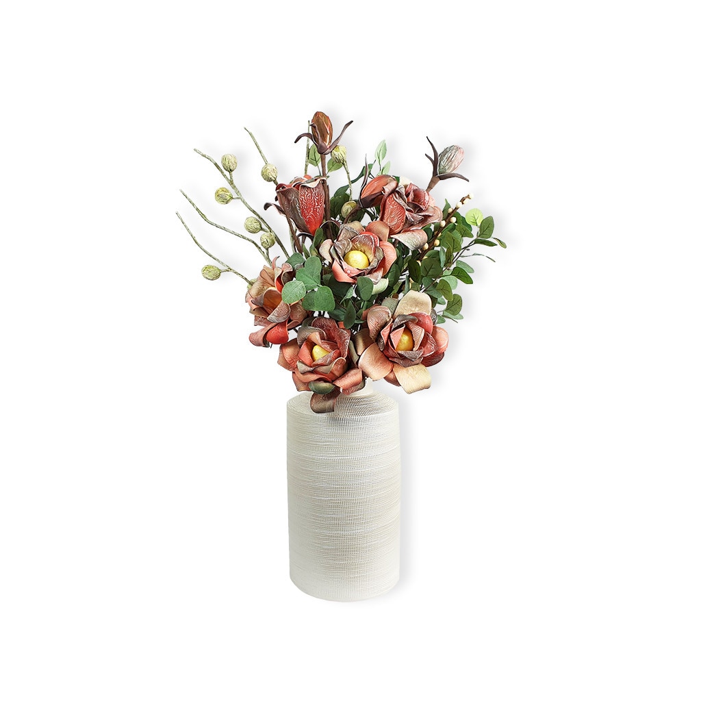 Buchet flori artificiale, Multicolor - eMAG.ro