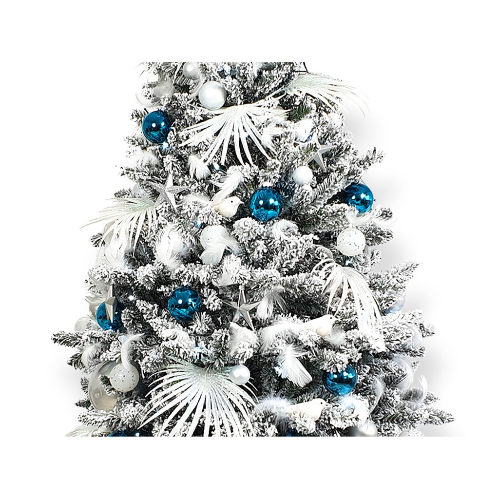 Украсена коледна елха, 400 см, многоцветна - eMAG.bg