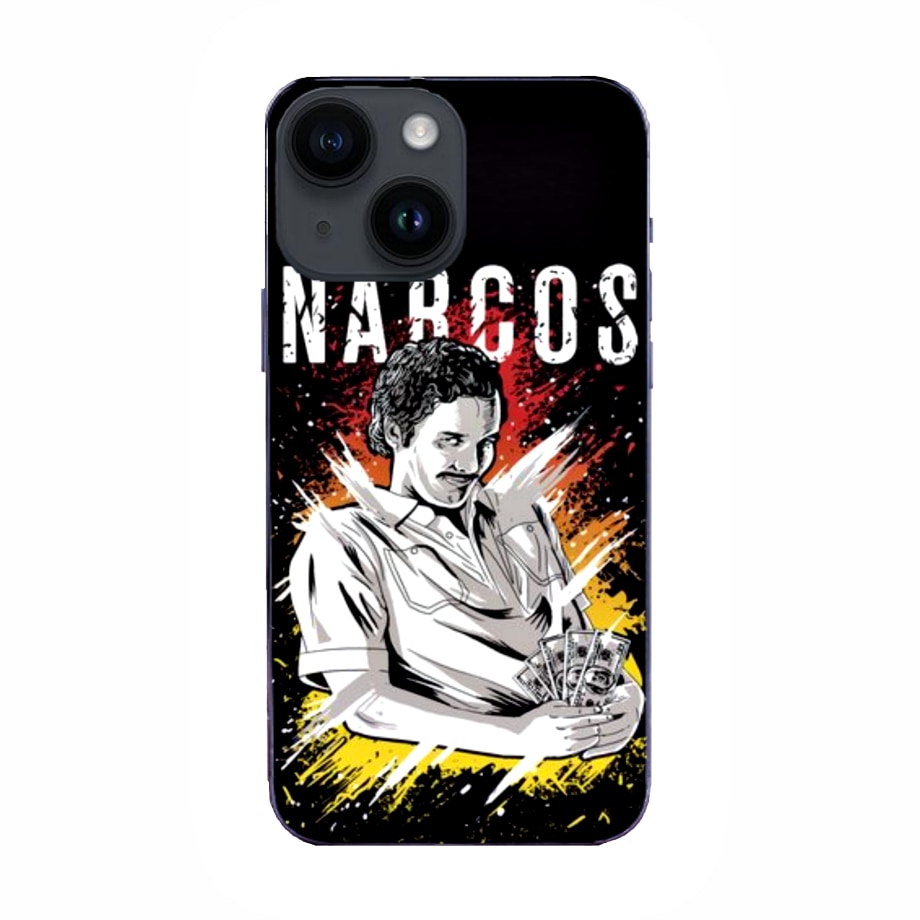 Husa pentru Apple iPhone 15 Plus din Silicon model Pablo Escobar Narcos ...