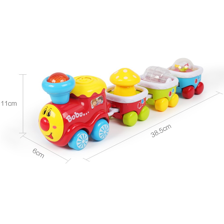 Set trenulet pentru copii Mappy Party Music, cu lumini si sunete - eMAG.ro