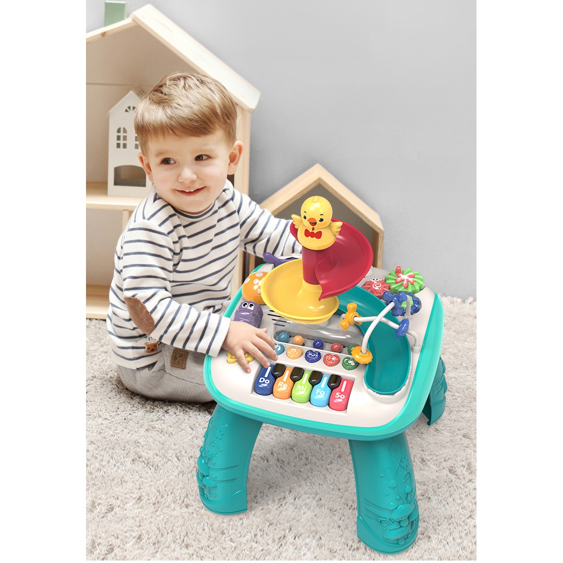 Masuta de joaca multifunctionala cu lumini si sunete - eMAG.ro