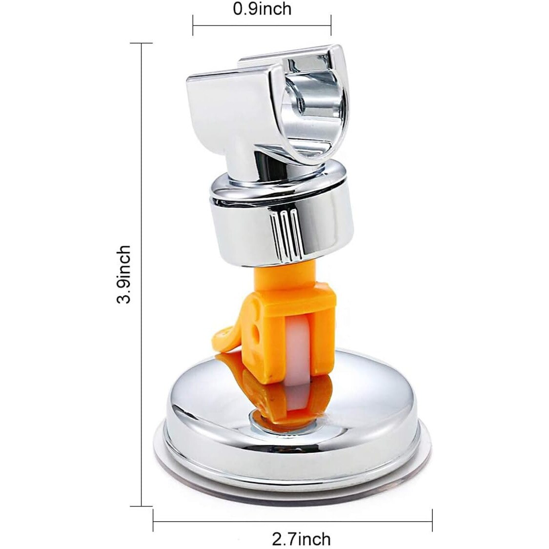 Suport pentru dus, JENUOS®, ABS/PVC, reglabil 360 grade, Ventuza ...