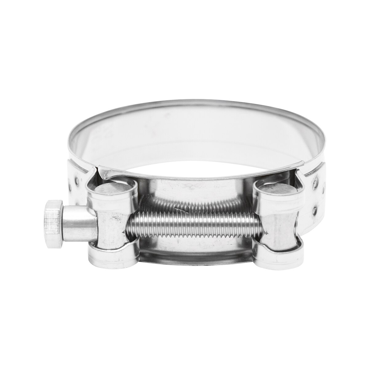 Set 10 coliere, clema din inox 304SS cu surub pentru furtune 74-79 mm ...