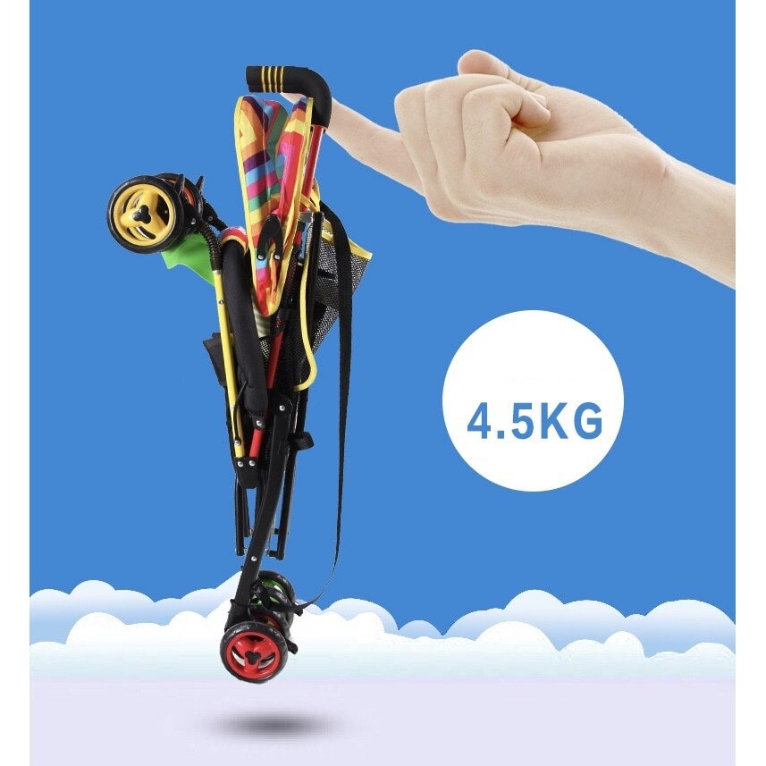 Carucior Ultra Light, Sport, Usor, Albastru, Mixbo - eMAG.ro
