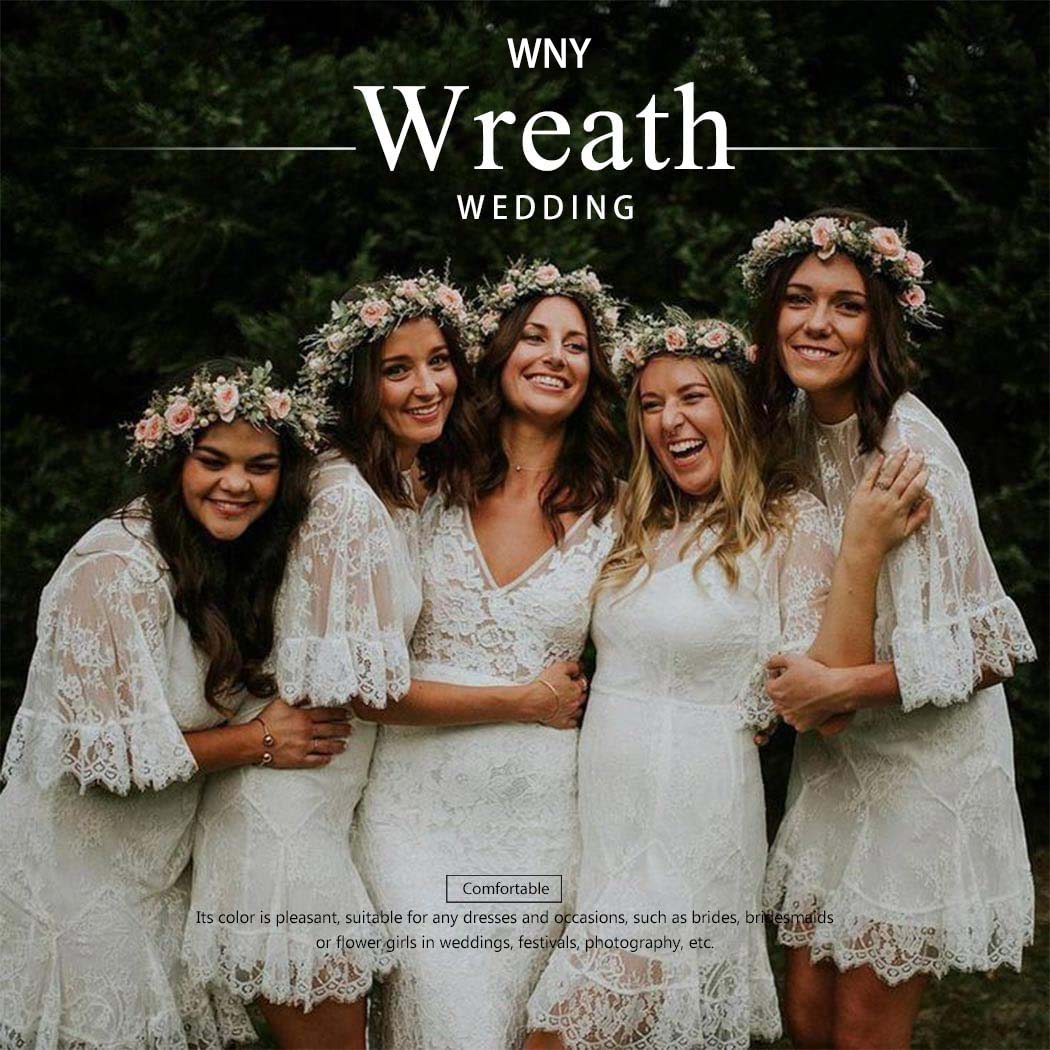 Coronita de par reglabila de decorare a capului, Model de flori si ...