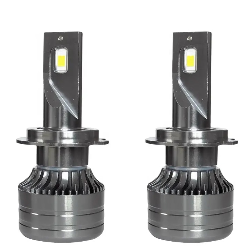 Set 2 becuri LED auto H7, Canbus, 120W, 6500K, alb rece, 20.000 lumeni ...