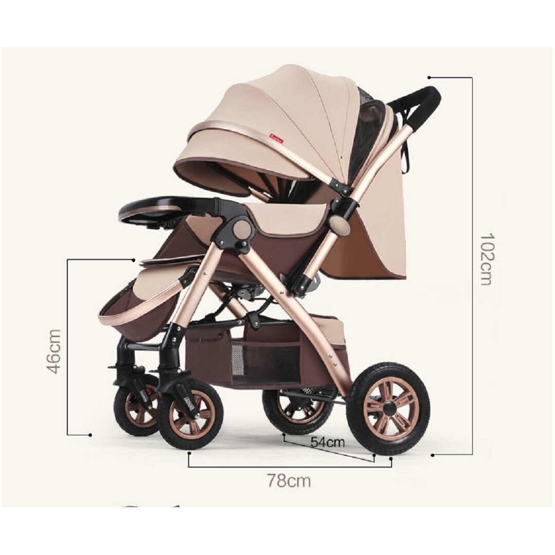 Carucior Copii Multifunctional 2 in 1 Reglabil Mixbo, Cadru din ...