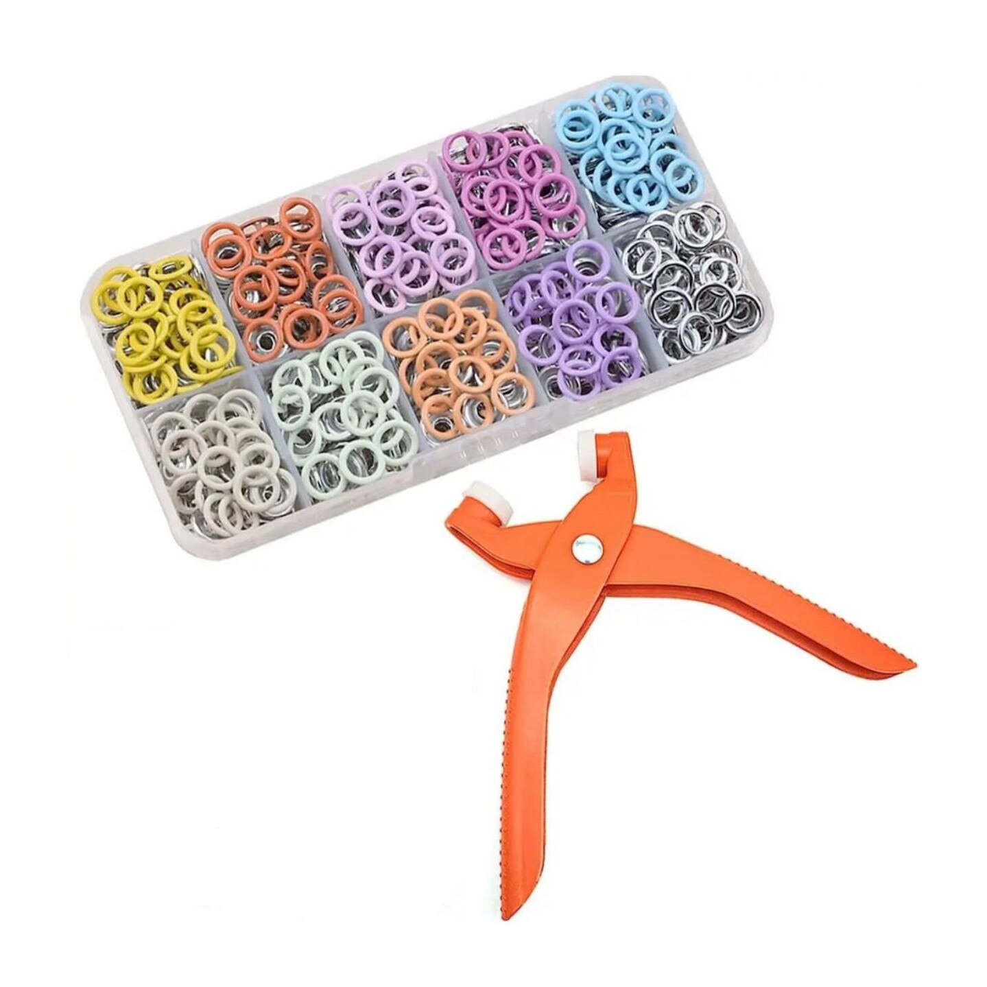 Set 400 capse metalice, Colorate - eMAG.ro