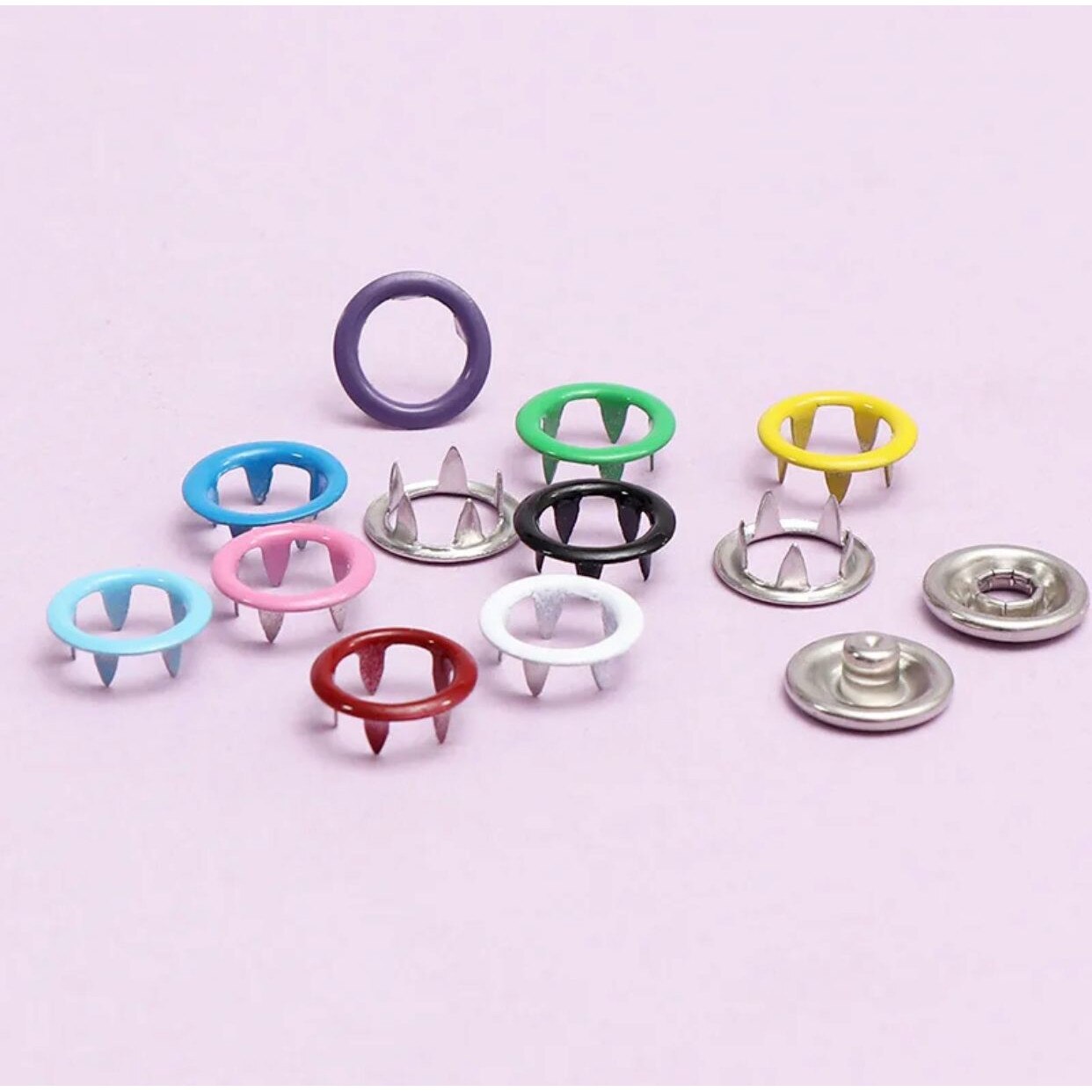 Set 400 capse metalice, Colorate - eMAG.ro