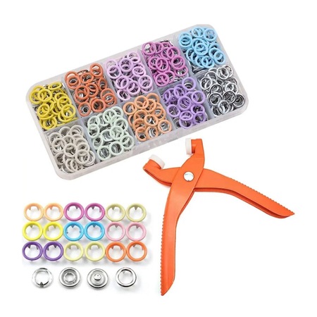 Set 400 capse metalice, Colorate - eMAG.ro