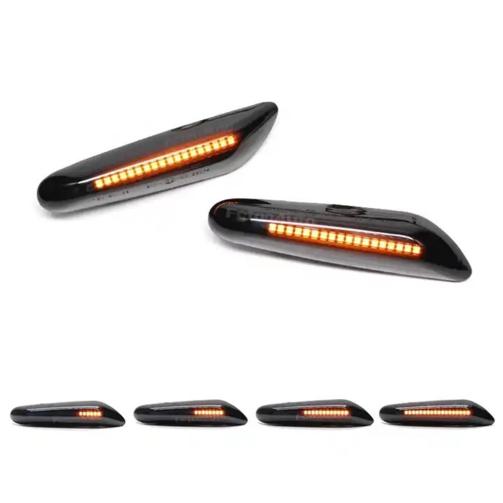 Комплект от 2 x Sequential Dynamic Signaling LED wing съвместими BMW E60, E61, E81, E82, E84 ...