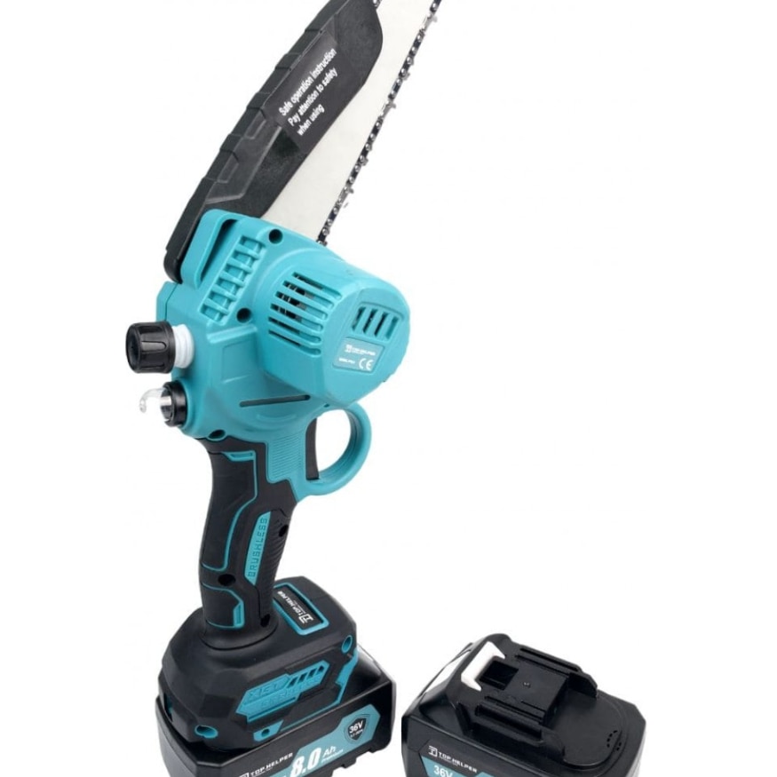 Mini Drujba Top Helper Cu Sistem De Ungere 2 Acumulatori 36V 8AH Lama 8 ...