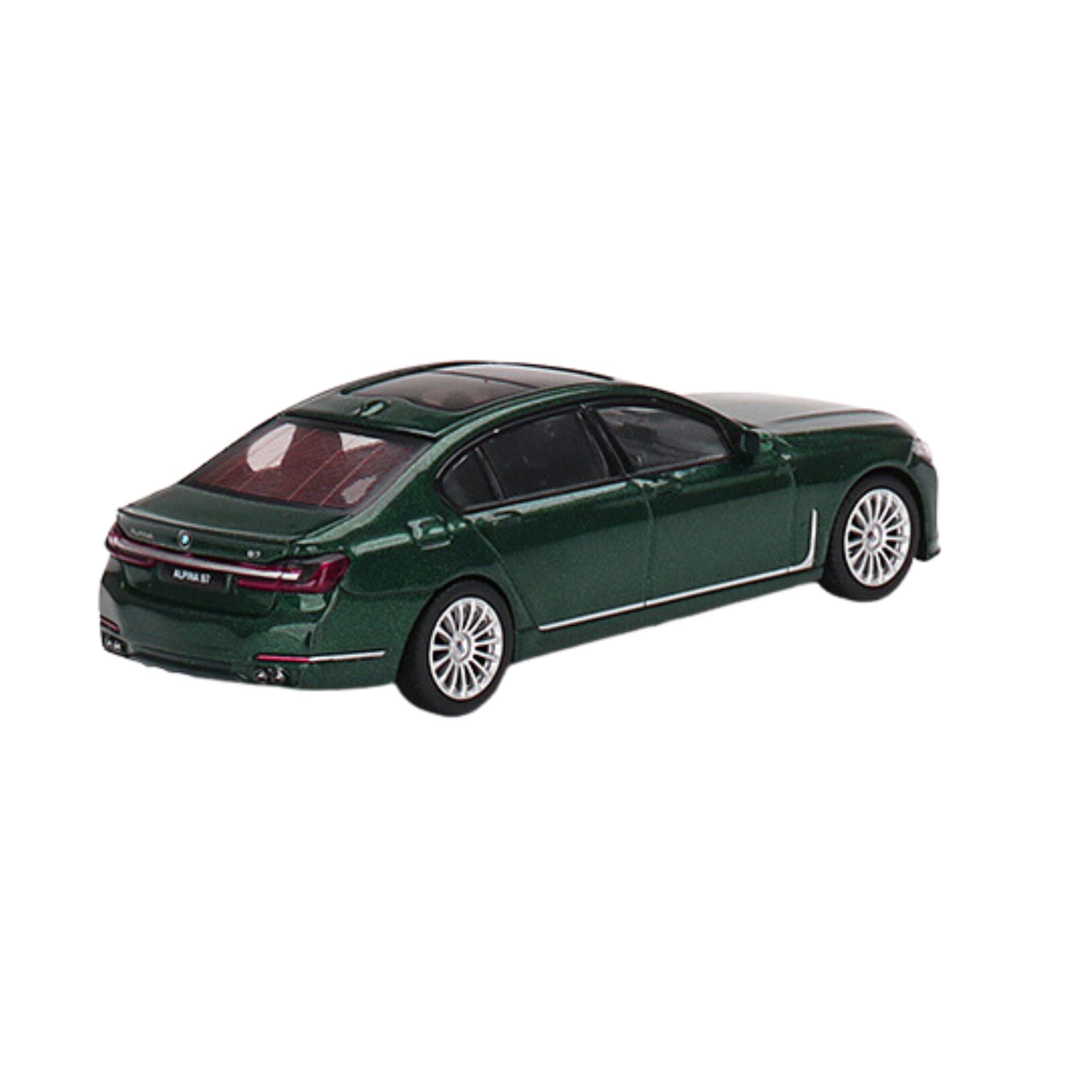 Macheta Auto Mini GT 1/64 BMW Alpina B7 xDrive Alpina Green Metallic ...