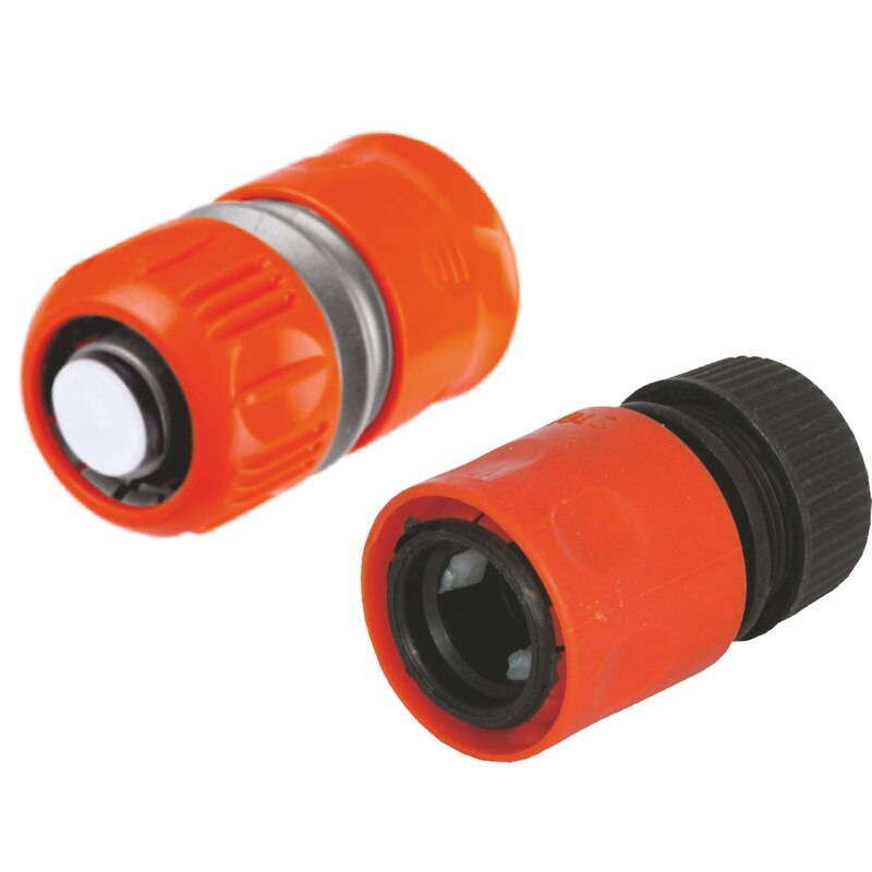 Conector cu opritor pentru furtun, 1/2" - eMAG.ro