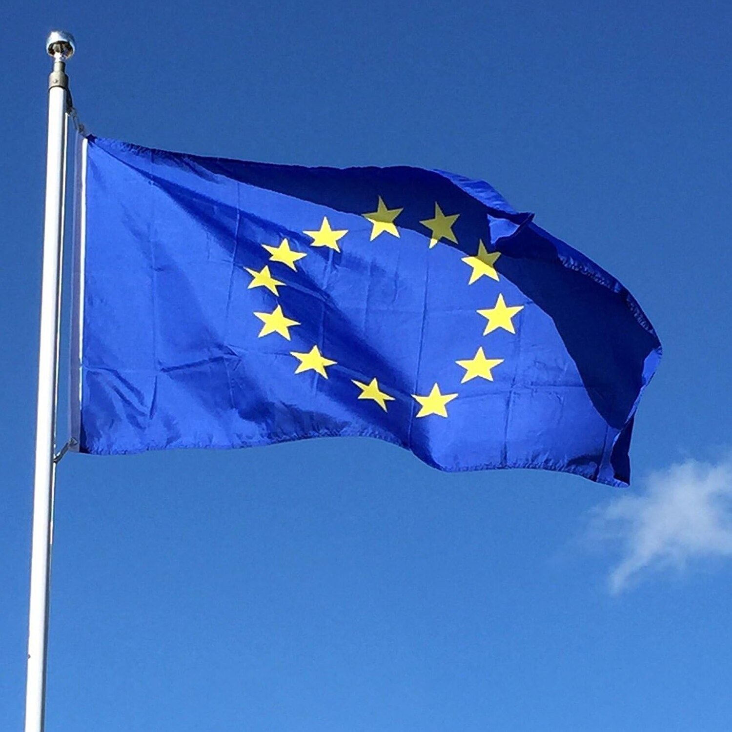 Steag UE - Uniunea Europeana, 150x90cm, Poliester - eMAG.ro