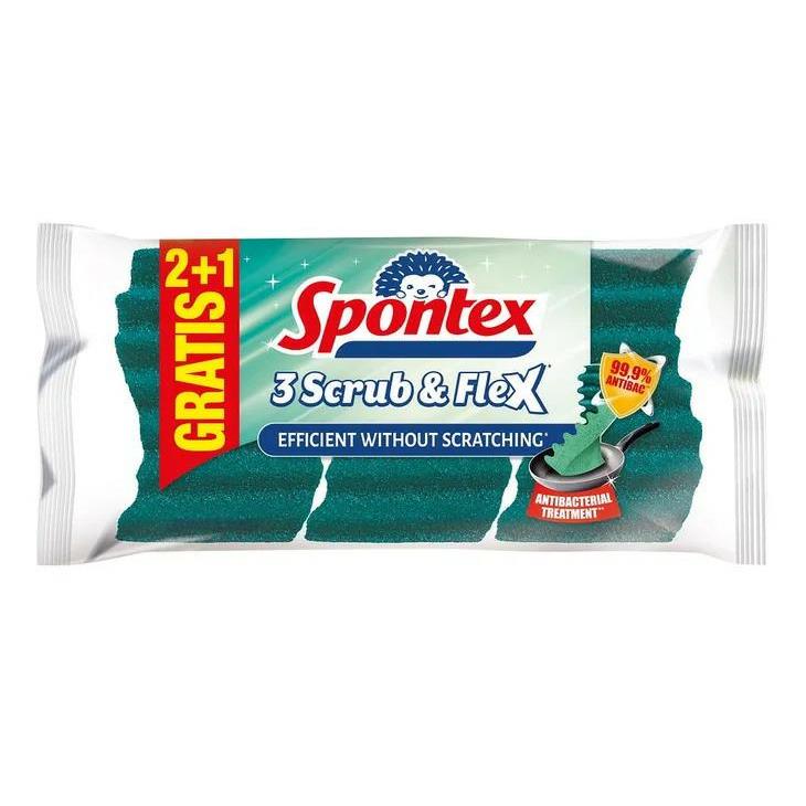 Комплект от 3 гъби Spontex - eMAG.bg
