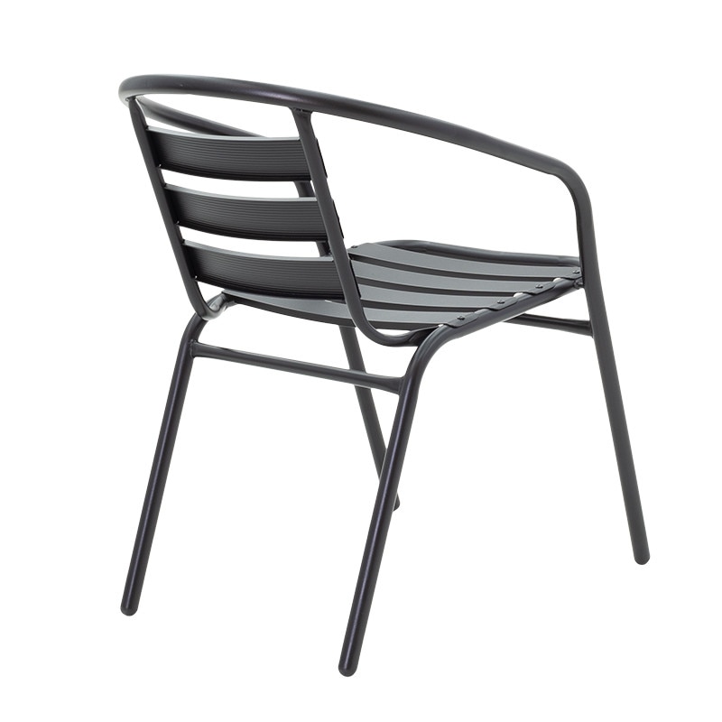Scaun de Gradina, Pako Word, Tade, Negru, 54 x 58 x 73 cm - eMAG.ro