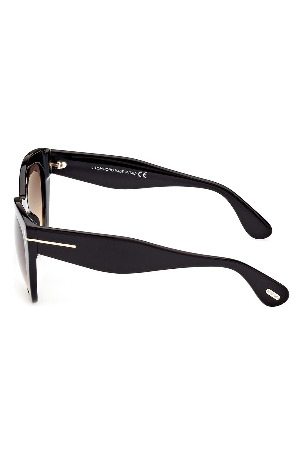 Tom Ford, Ochelari de soare cu lentile in degrade Cara, Negru, 56-20 ...