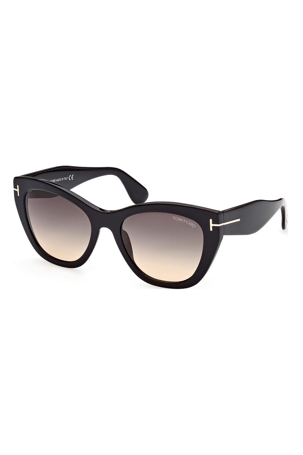 Tom Ford, Ochelari de soare cu lentile in degrade Cara, Negru, 56-20 ...